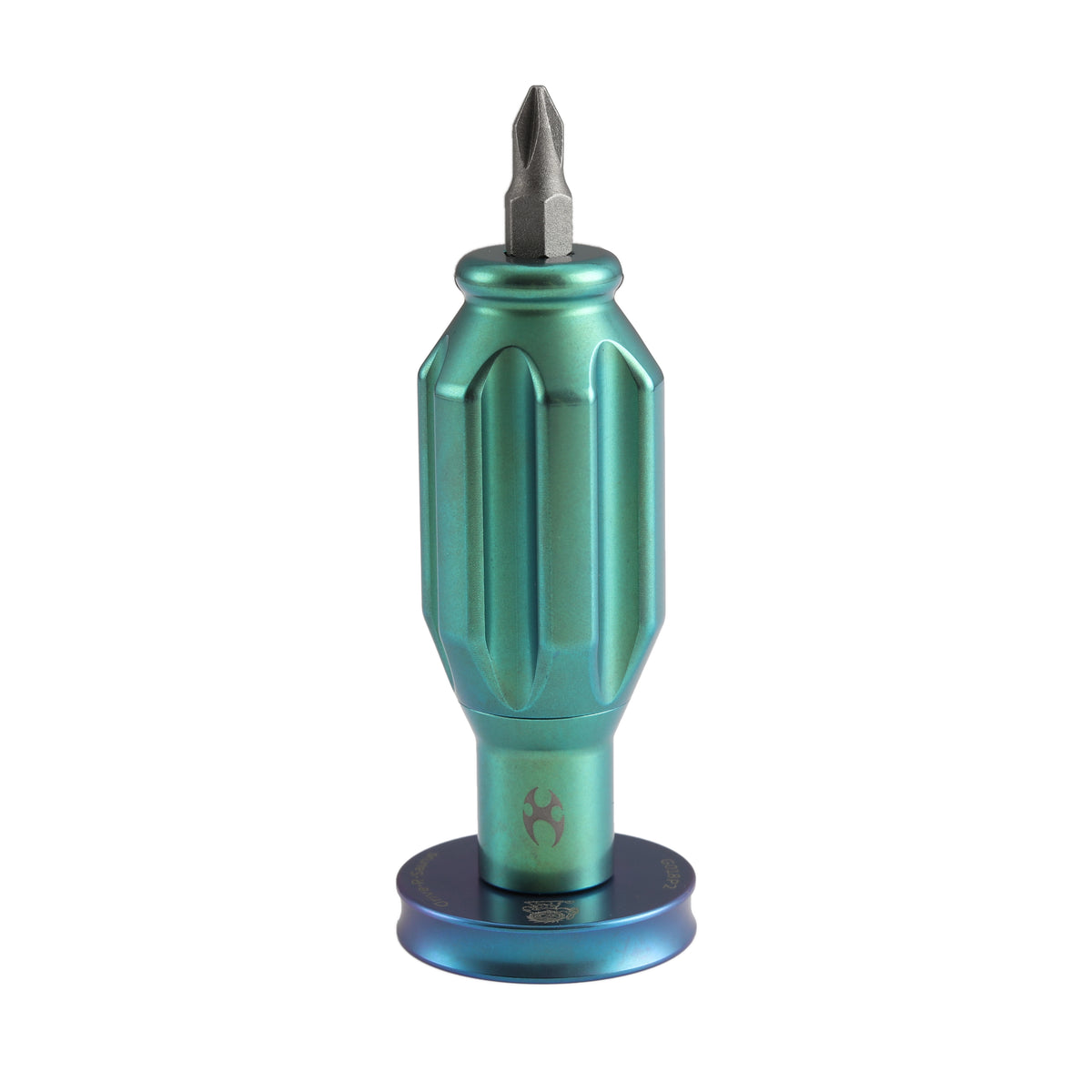 Kansept EDC Bit Driver Drive-R-Saurus G018P2 – Green Anodized Titanium ...