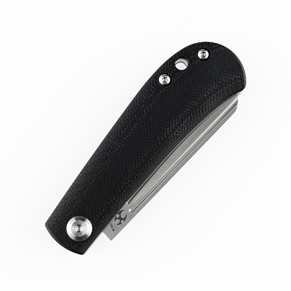 KANSEPT Bevy Slip Joint Knife Black G10 Handle (2.9'' 154CM Blade)Nick ...