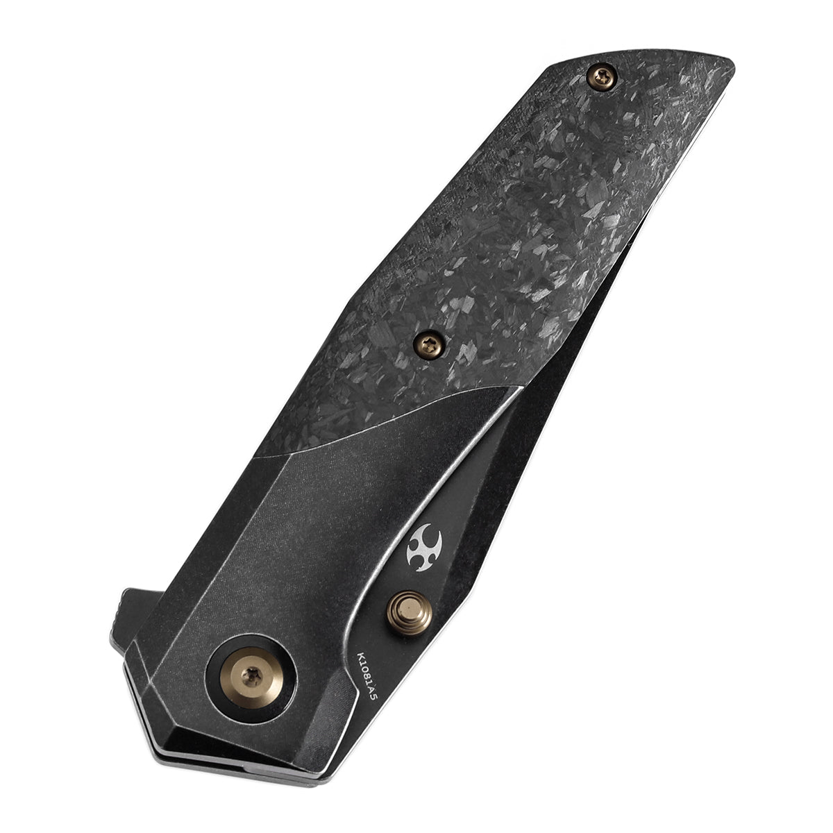 KANSEPT Deadite Thumb Stub Blackwash Titanium with Shred Carbon Fiber ...